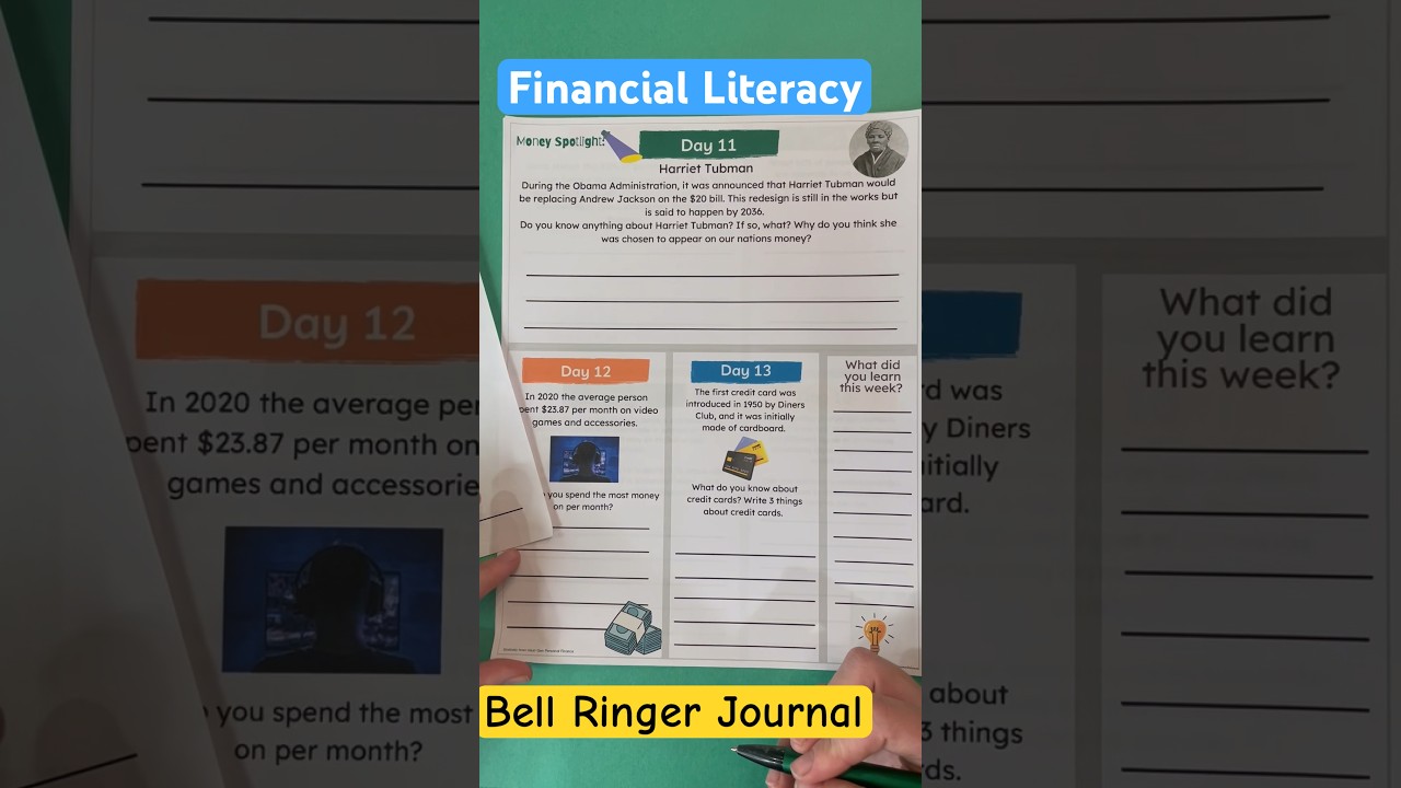 Financial Literacy for High School and Middle School worksheets. www.twinsandteaching.com