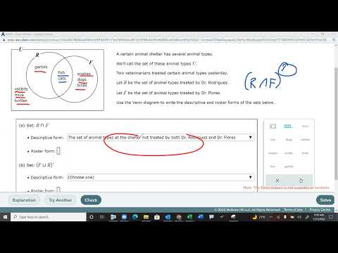Math In Society-Union, Intersection, Complement