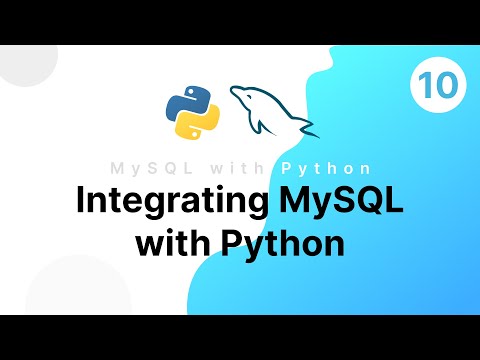 Integrating MySQL with Python | MySQL with Python course