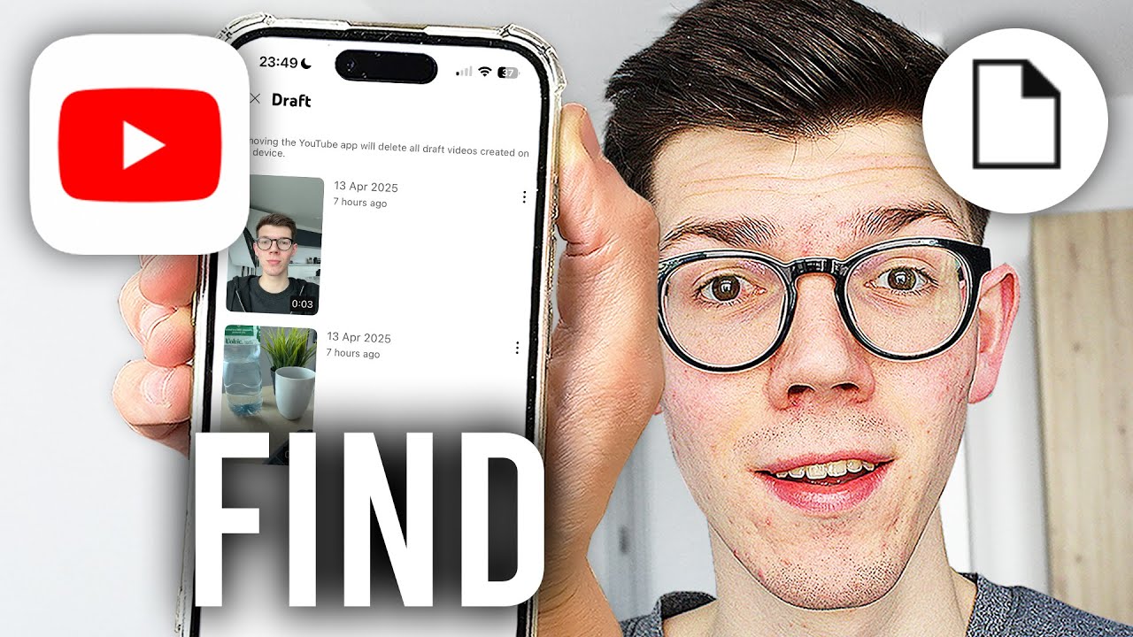 How To Find YouTube Draft Videos - Full Guide