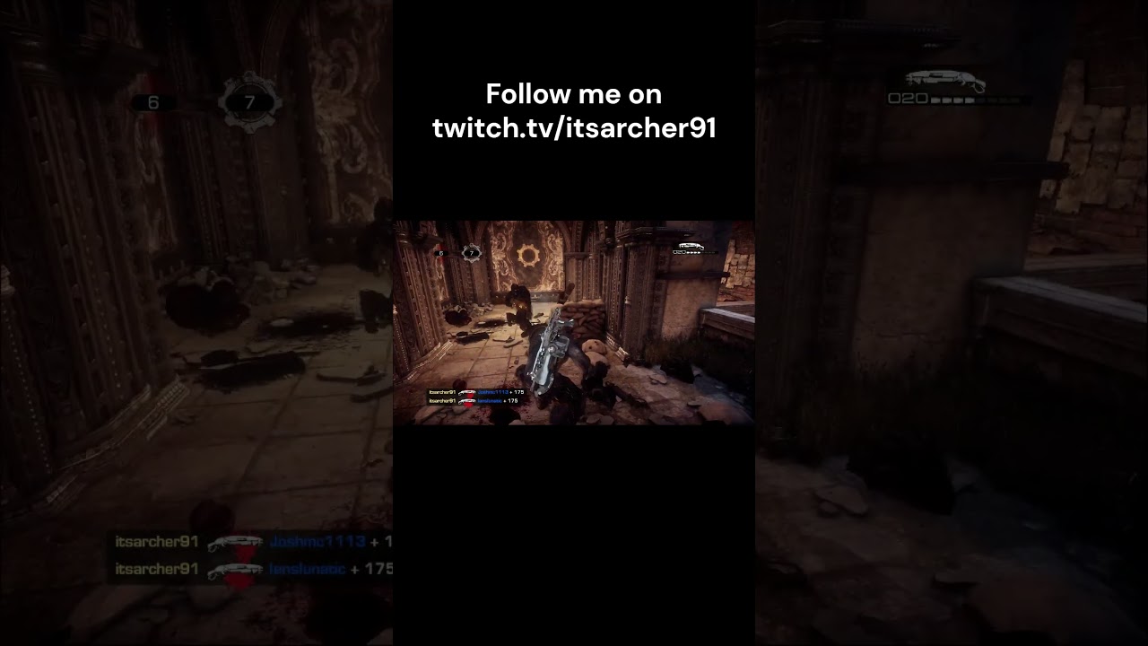 1v4 easy #gearsofwar #gaming #gearsofwarreloaded #multiplayer