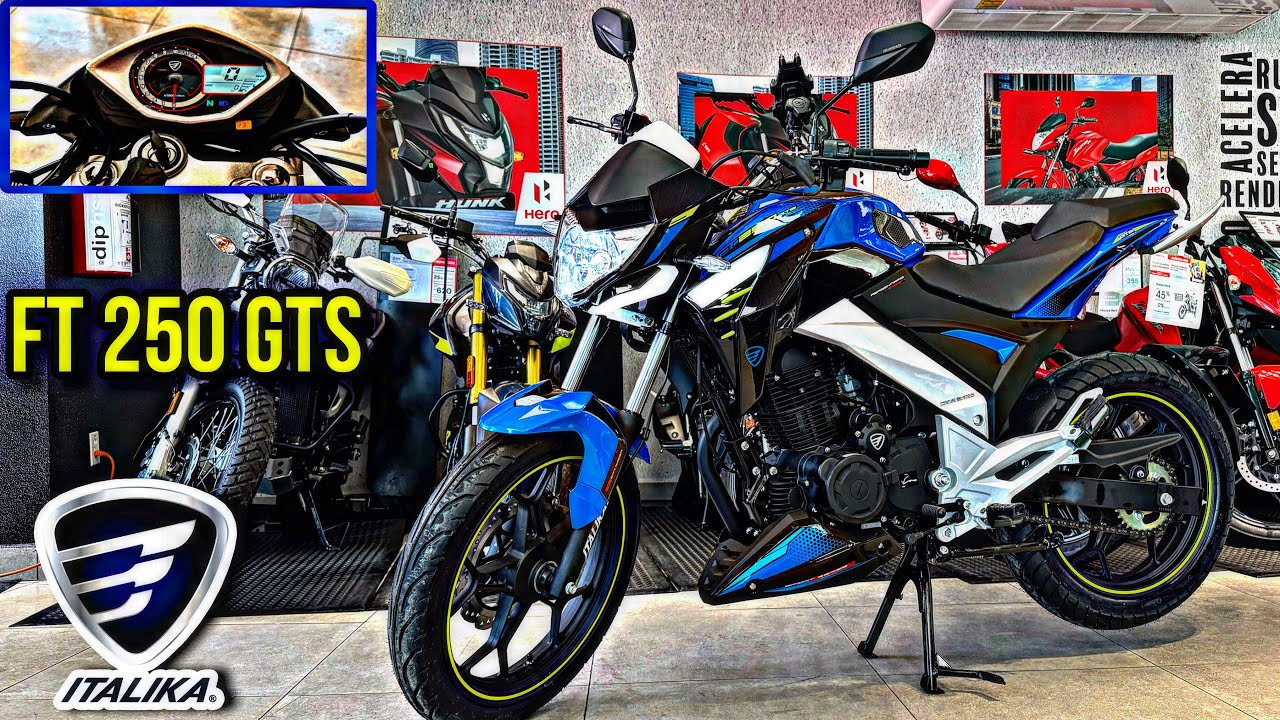The New FT 250 GTS 2025 | Review | The First Italika with GPS!