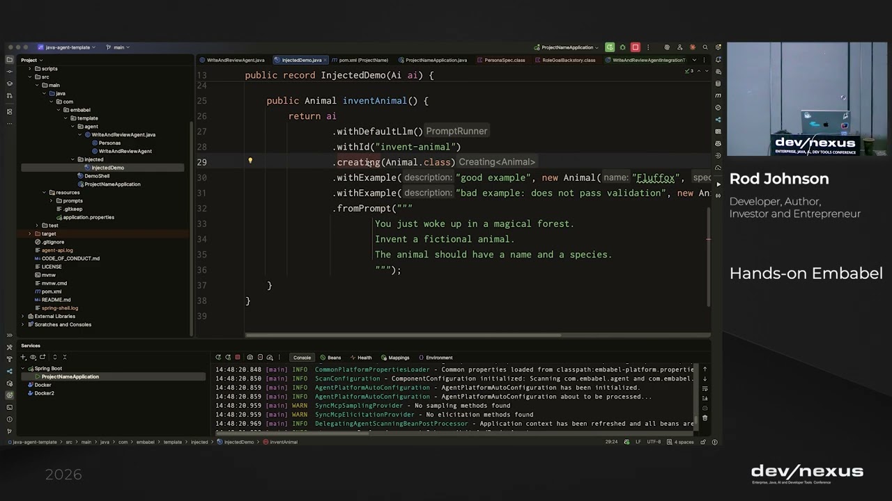 Devnexus 2026 - Hands on Embabel - Rod Johnson