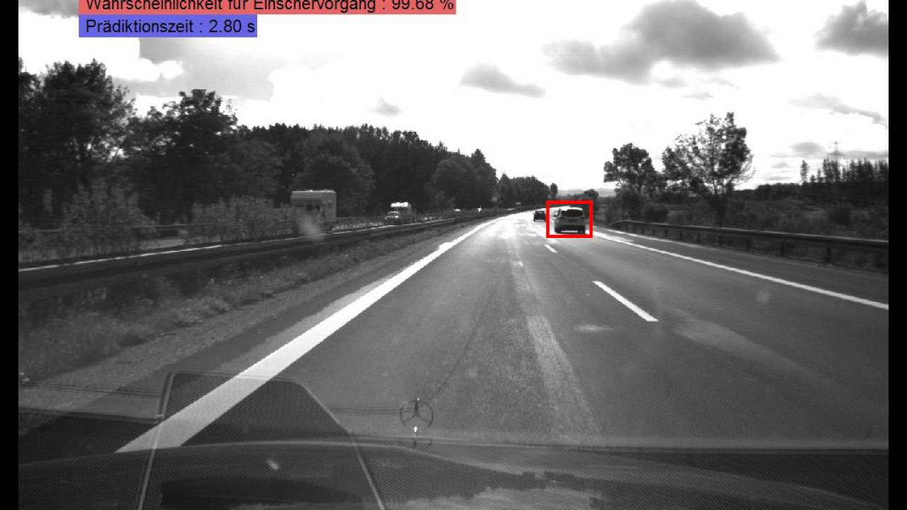 Lane change maneuver prediction with Dynamic Bayesian Network