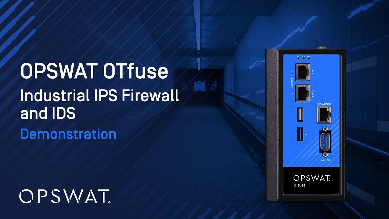 OT Security: Protecting Industrial Networks with OPSWAT OT Solution & IPS™ Against Cyberattacks