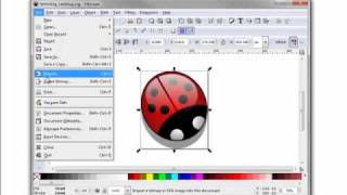 Inkscape trace bitmap color palette - thinkasl