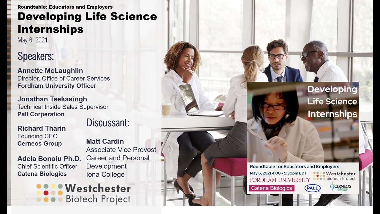 Developing Life Science Internships
