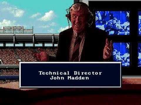 HI EVERYONE AND WELCOME TO JOHN MADDEN FOOTBALL
