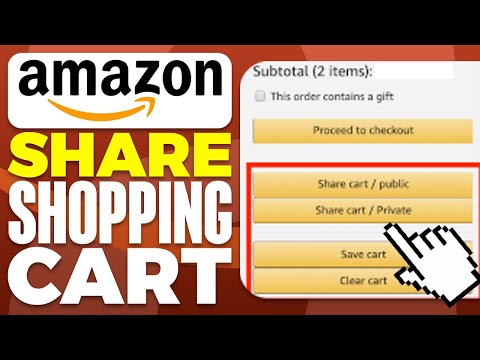 How To Share Shopping Cart On Amazon 2025