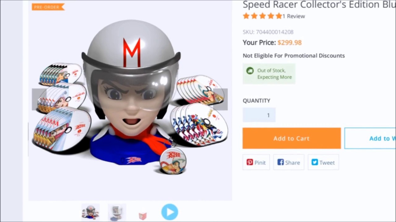 Strangest Collectors Edition Ever? (Also Some Rightstuf Browsing)