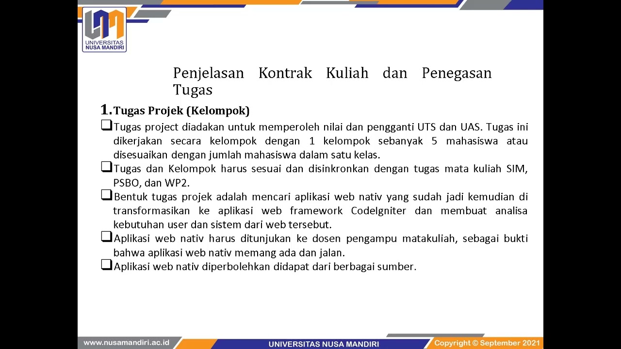 697 Web Programming II Pertemuan 1