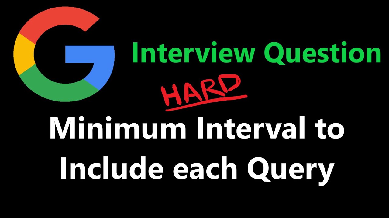 Minimum Interval to Include Each Query - Leetcode 1851 - Python