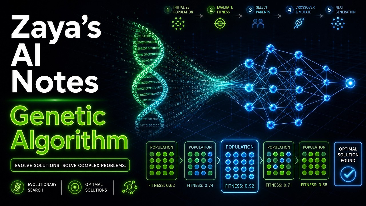 Zaya's AI Notes - Genetic Algorithm