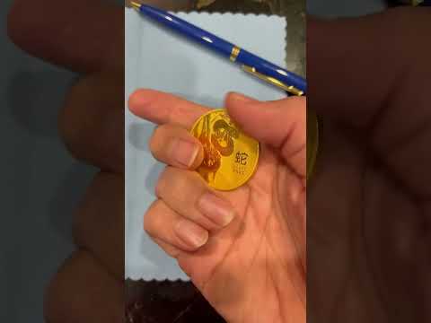 2 ounce gold Snake coin from the Perth Mint Lunar Series (plus SPECIAL BONUS)