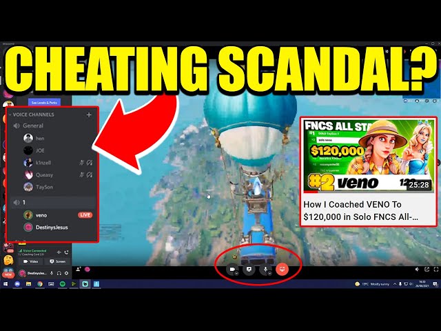 Fortnite pro accused of cheating during FNCS to win $250,000