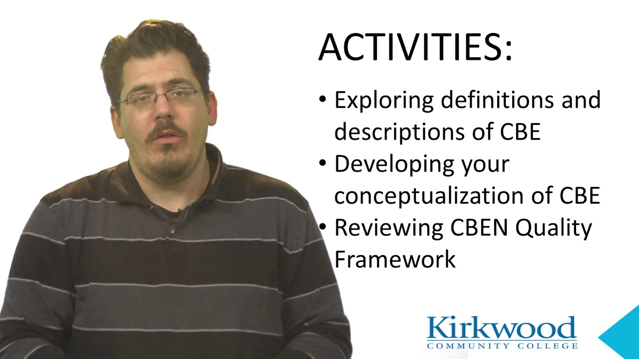 CBE Instructor Training Part I Introduction Video