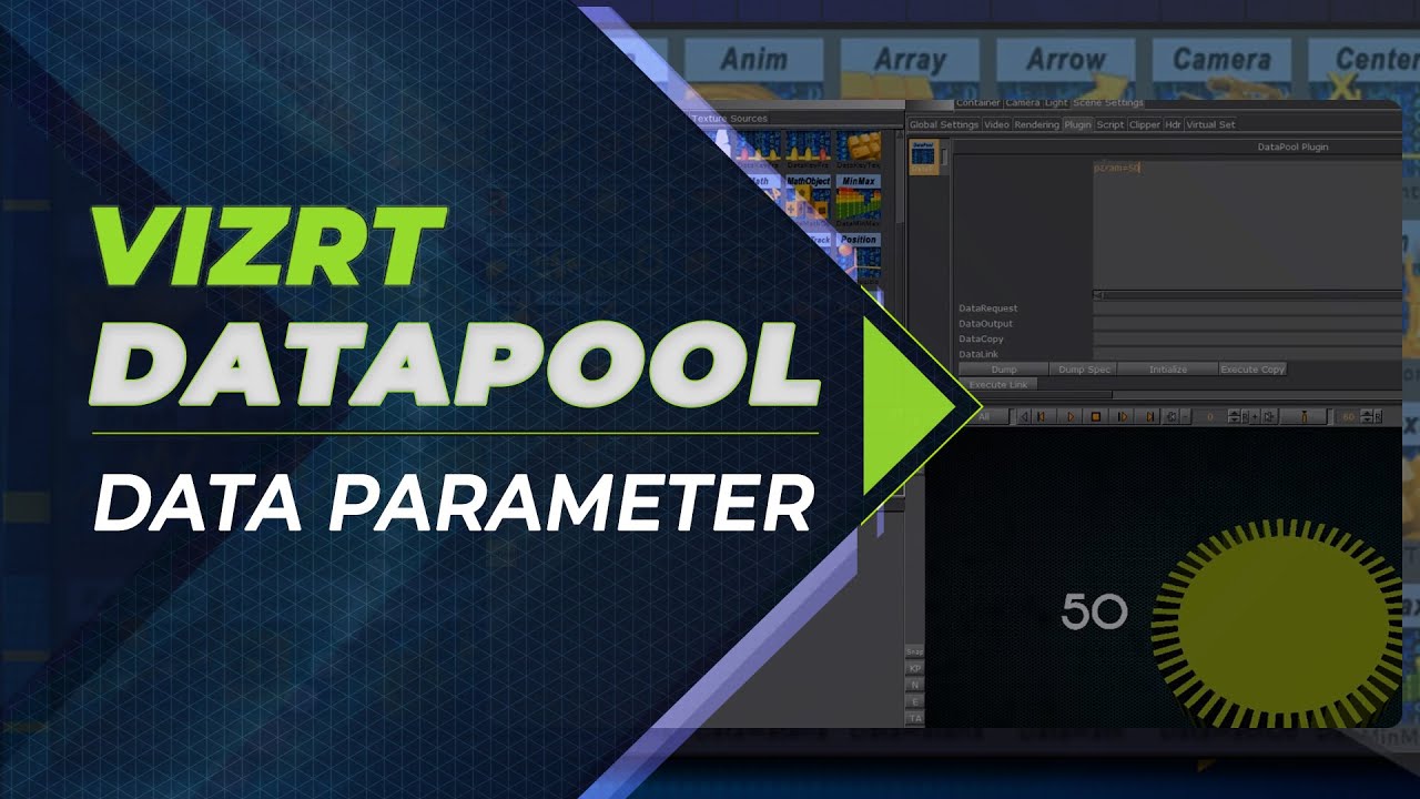 Vizrt DataPool Tutorial 8 -   Data Parameter Plugin.