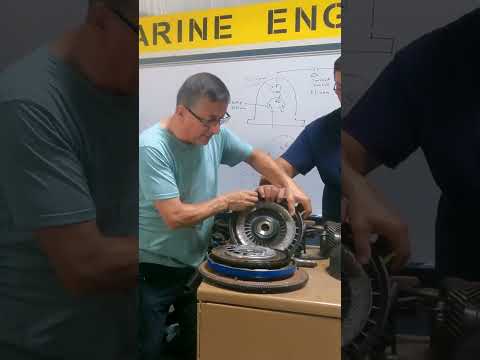 How the Torque Converter Works #easylearning #torqueconverter #transmissions #marineacademy