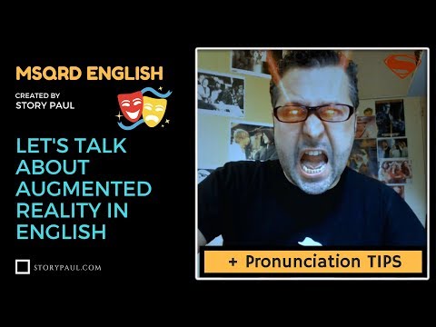 Talking About AUGMENTED REALITY in English (+ Pronunciation Tips)