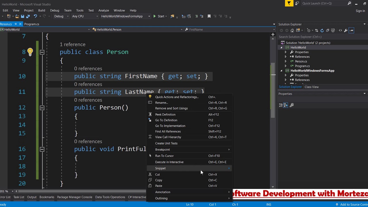 Visual Studio Code Regions