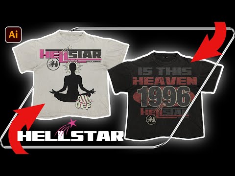 HOW TO DESGIN SHIRTS LIKE HELLSTAR