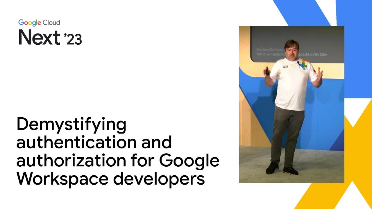 Demystifying authentication and authorization for Google Workspace developers