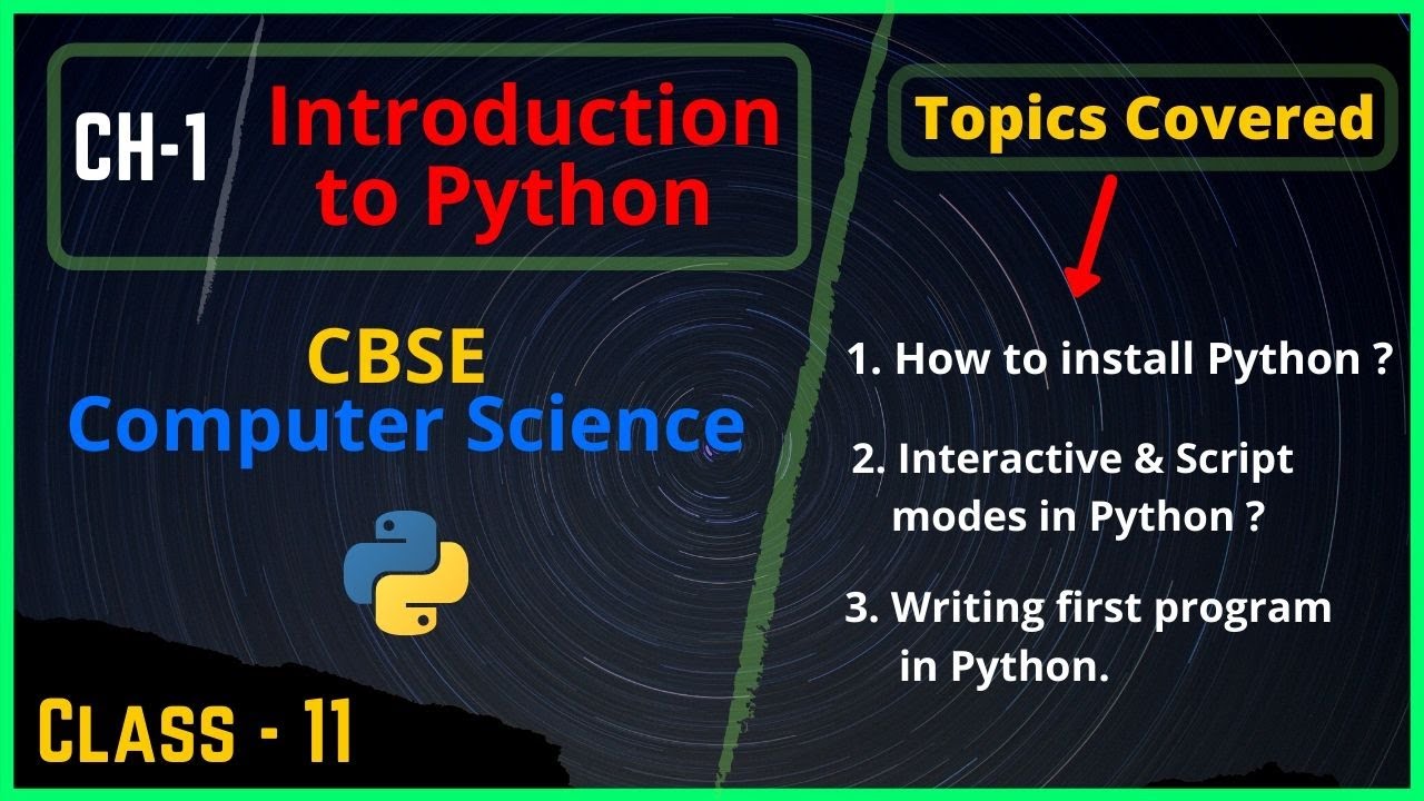 #1.2 How to install Python | Interactive Mode & Script Mode in Python | First Program in Python