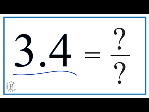 3.4 as a Fraction (simplified form)