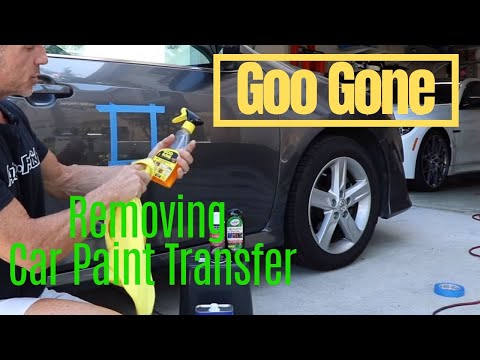 Goo Gone Review: Can it remove car paint transfer