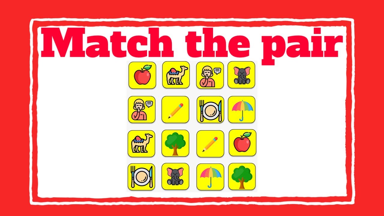 Memory games find the pair | Memorize and Match All