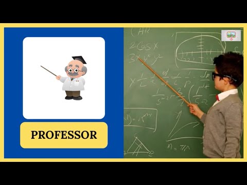 Learn Jobs And Occupations For Kids In English - Different Professions with Pictures
