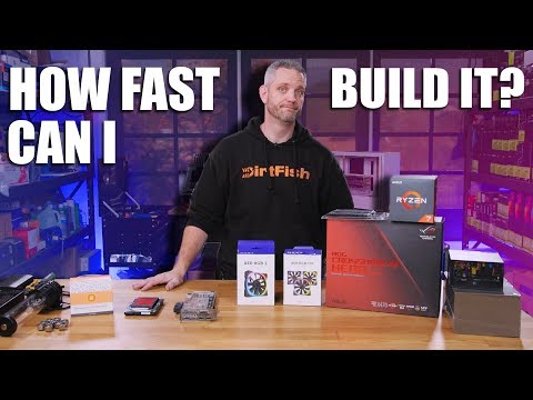 Trying to see how fast I can build a watercooled rig!