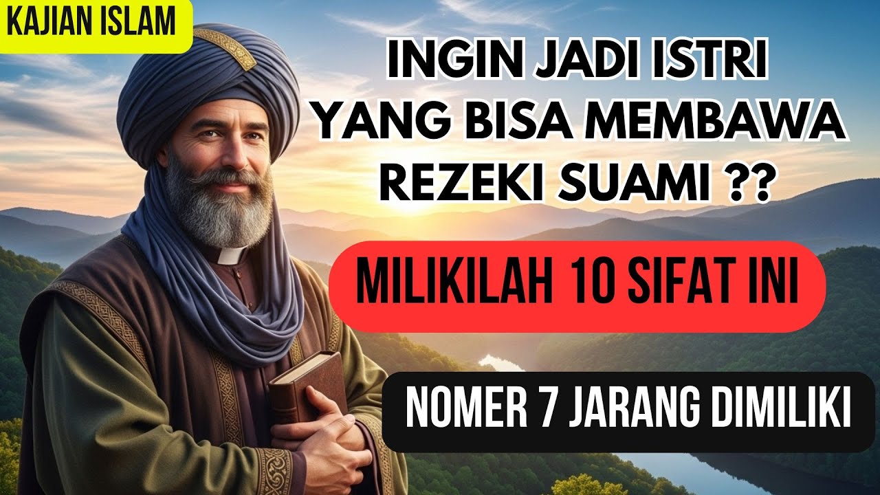 “Inilah Sifat Istri yang Jadi Magnet Rezeki Suami — Nomor 7 Paling Jarang Disadari!”