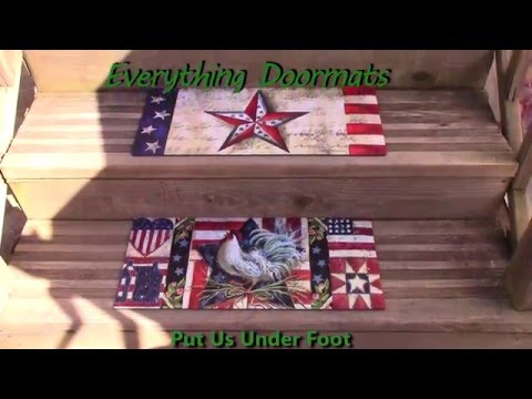 Sassafras Patriotic Switch Mats - 10 x 22 Inserts