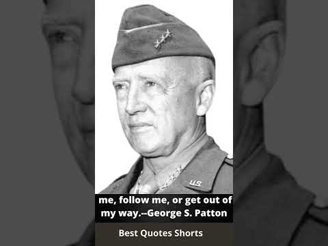 George S Patton talks about his lifestyle. #shorts #bestquotes #goodplan #americanarmy #lifestyle