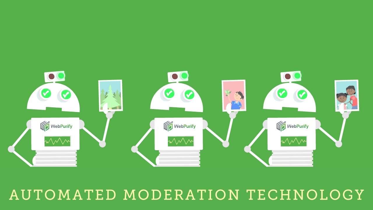 WebPurify Hybrid Solution- combines live and automated image and video moderation in one easy  API