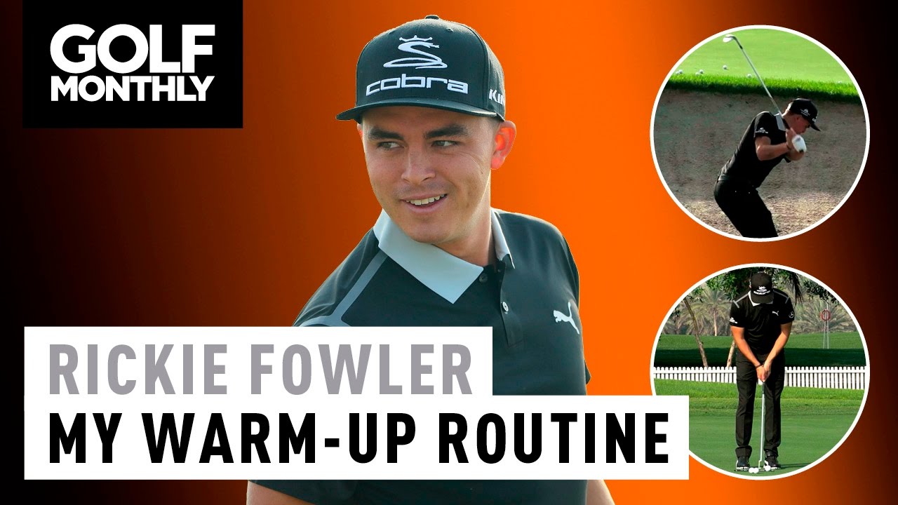 Rickie Fowler's Pre-Round Warm-Up Routine