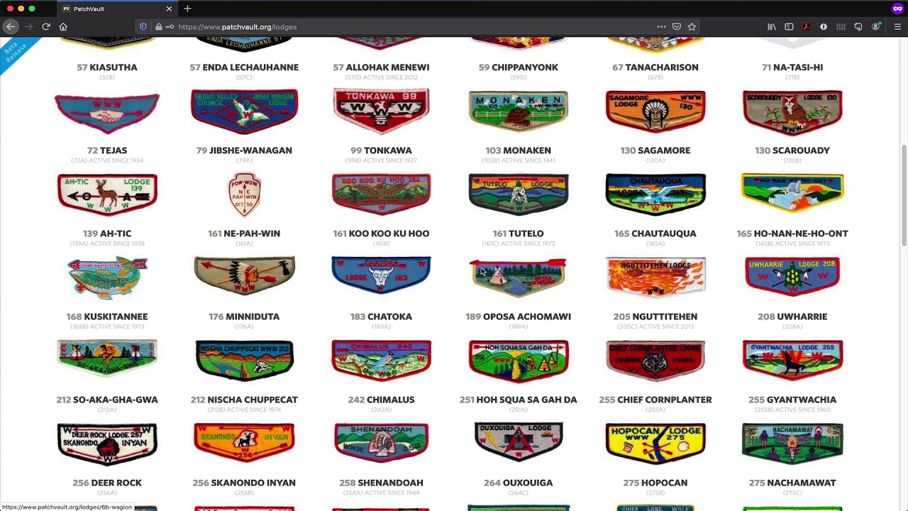 PatchVault Introduction Spring 2020