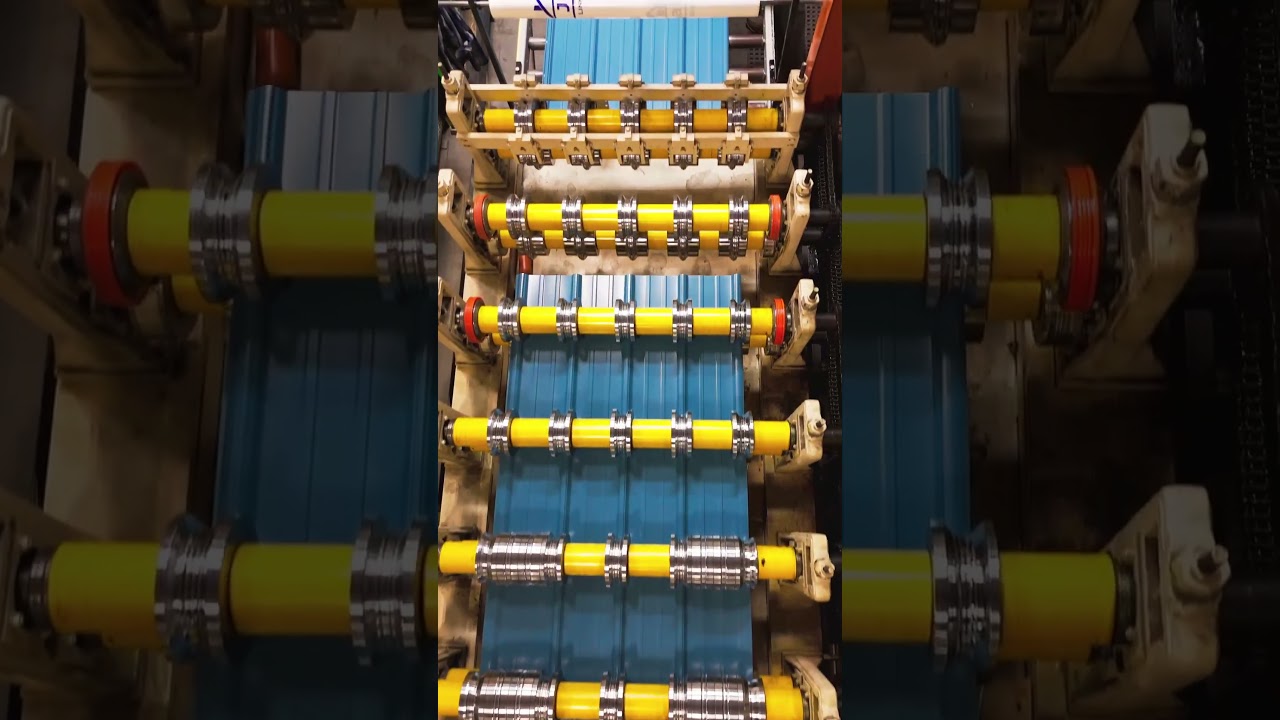 How Metal Panels are Made #metalroofing