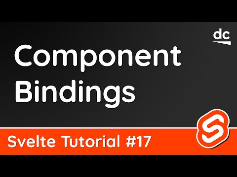 Learn Component Bindings Svelte Tutorial 17 - Mind Luster