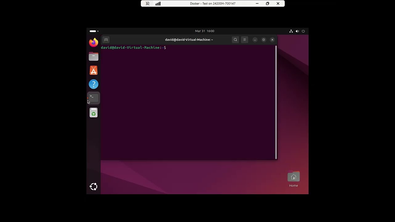 Creating a Docker container for a Python app