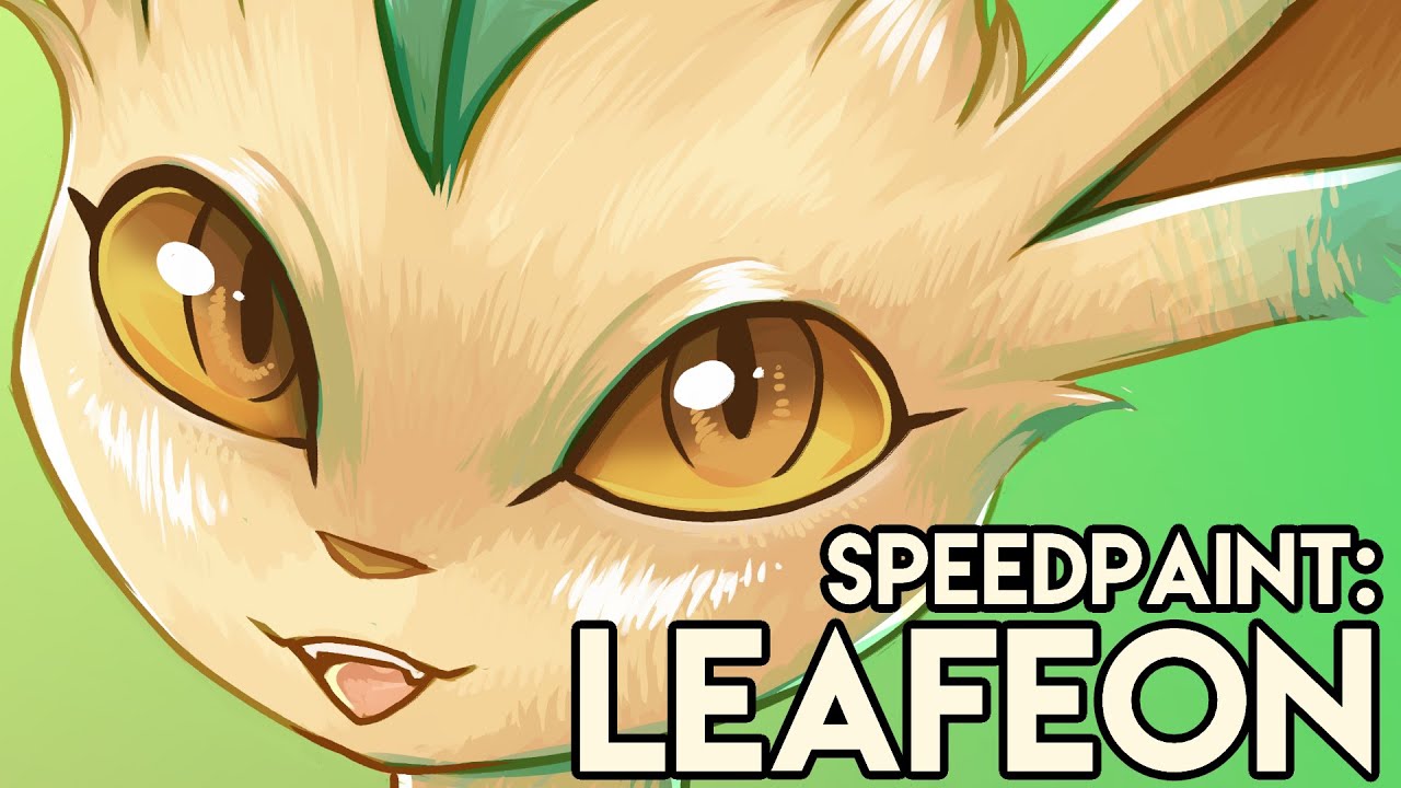 Speedpaint: Leafeon [Pokemon]