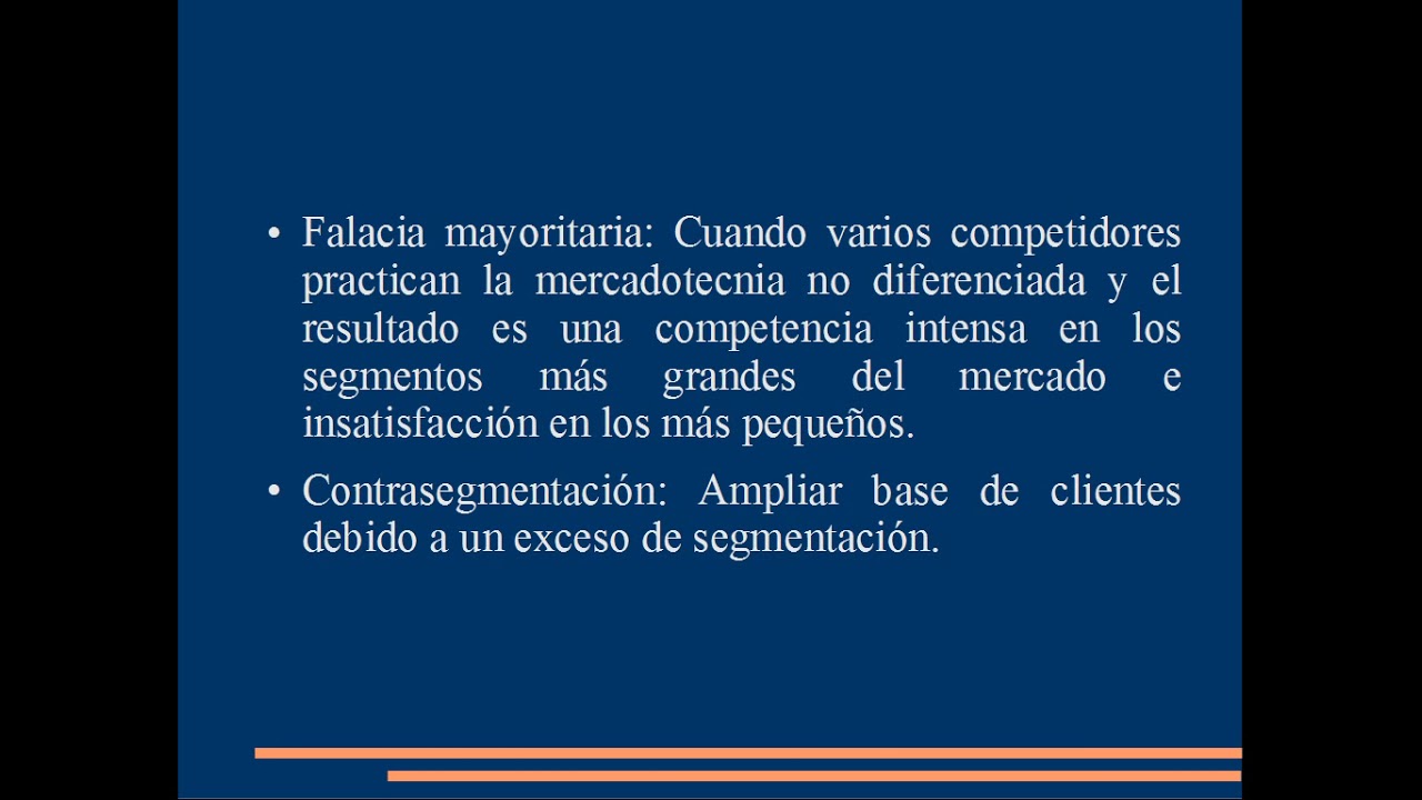 SELECCIÓN DE SEGMENTOS DE MERCADOS META