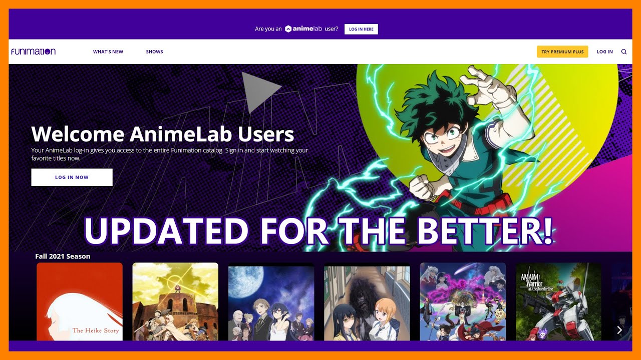 Funimation Finally Updated Their Website!