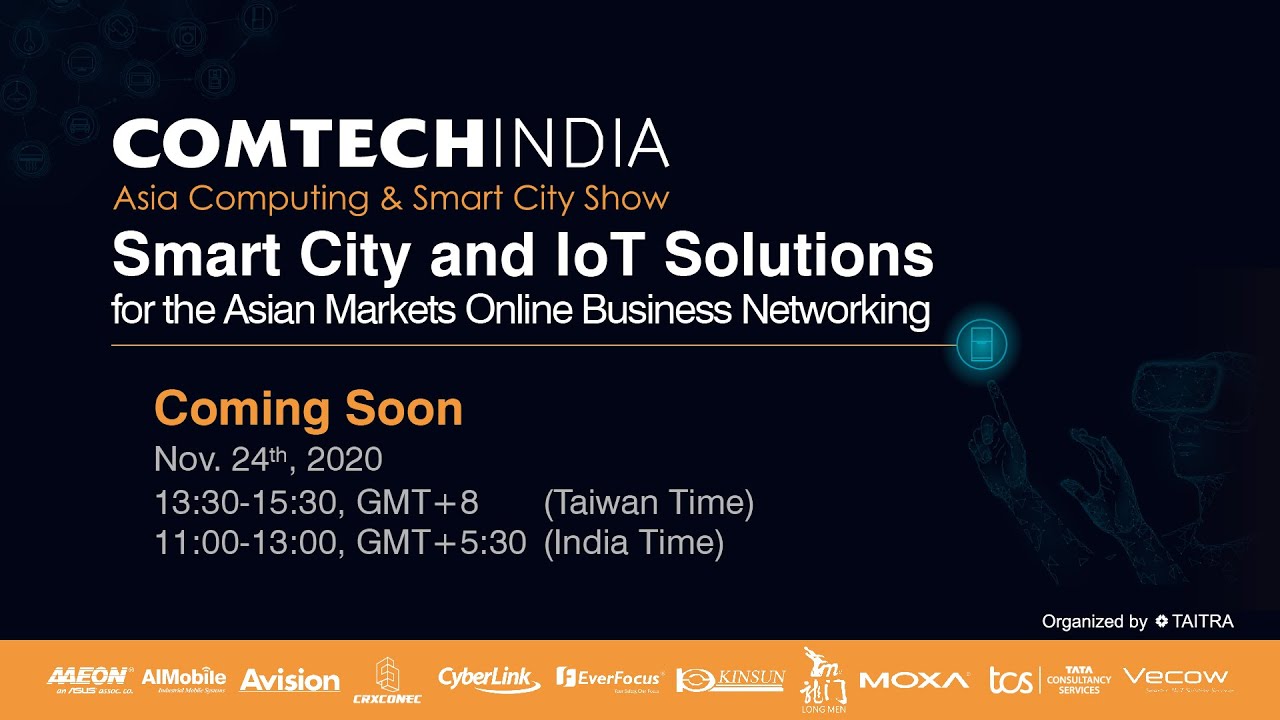 Smart City & IoT Solutions | Insightful Webinar for IT Innovators | COMTECH India