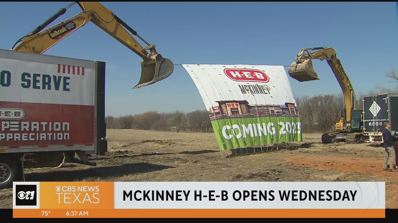 McKinney H-E-B to open this Wednesday