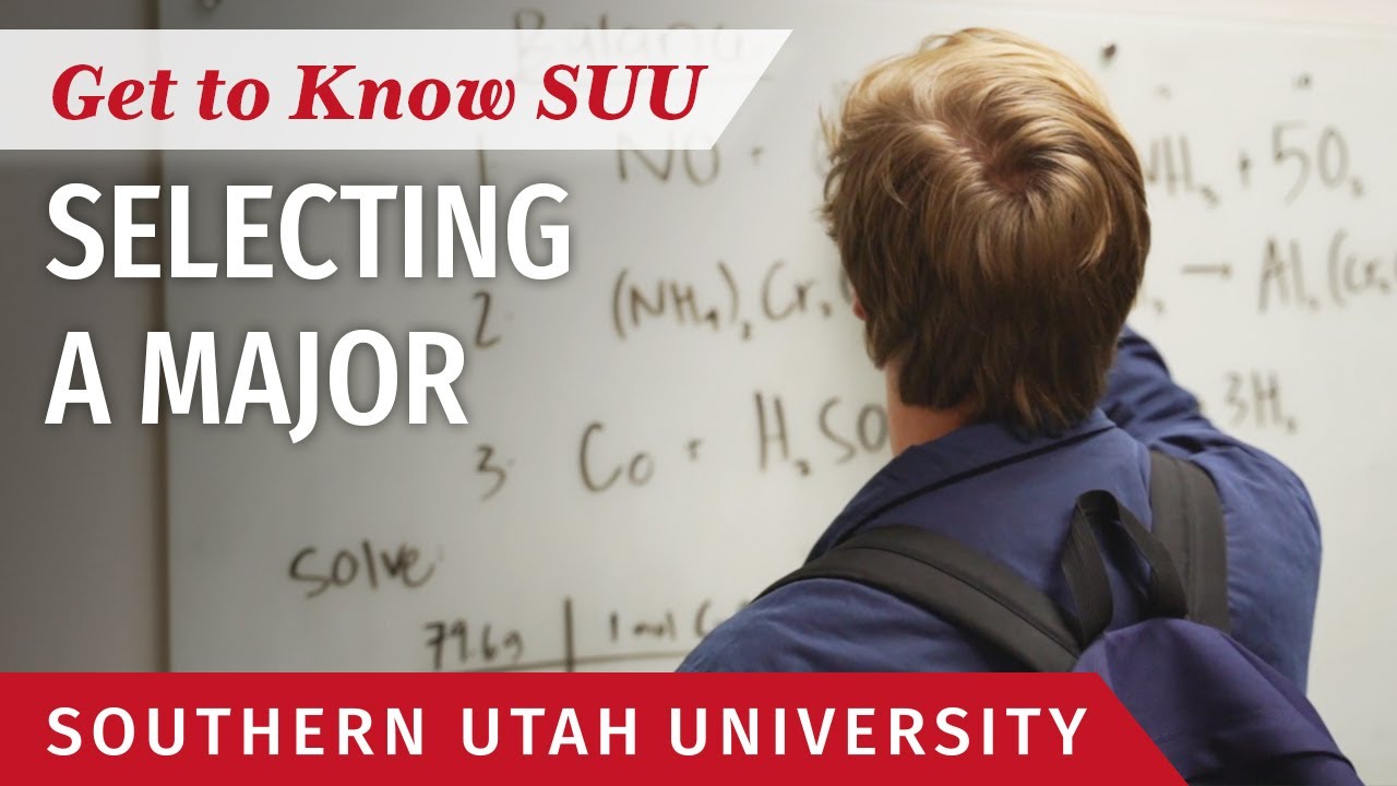 Selecting a Major at SUU