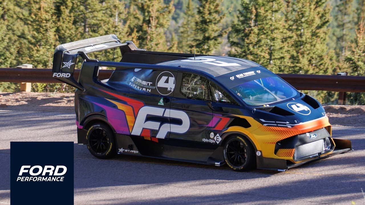 Ford Tells the Tale of the Insane SuperVan 4.2 They Took to Pikes Peak ...