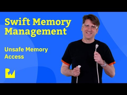 Learn Unsafe Memory Access Swift Memory Management Xcode 10 Swift 4 - Mind Luster