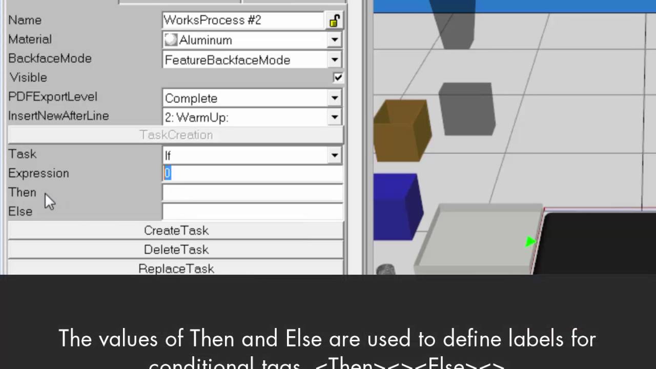 Control Processes, Loops and Tasks with User Variables